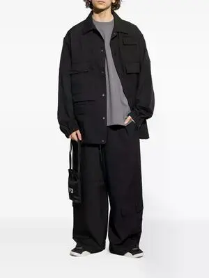 Y3 Multi-pocket Button-fastening Jacket