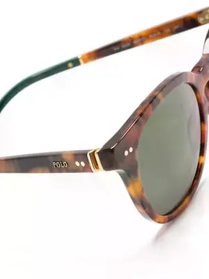 POLO RALPH LAUREN EYEWEAR Tortoiseshell-effect Square-frame Glasses