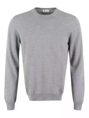 THE (ALPHABET) Crew-neck Wool Sweater