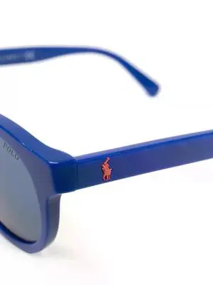 POLO RALPH LAUREN EYEWEAR Polo Pony Round-frame Sunglasses