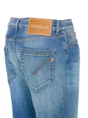 DONDUP Button-fly Patch-pocket Jeans - Blue