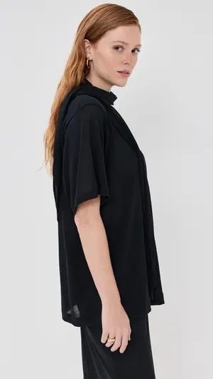 Bite Studios Ludo Sheer Cotton Crepe Tee
