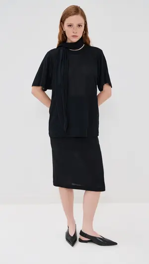 Bite Studios Ludo Sheer Cotton Crepe Tee