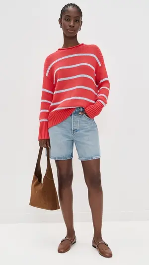 LA LIGNE - Marina Striped Heavy Knit Sweater