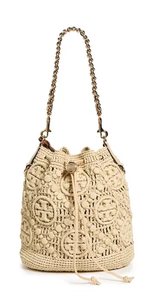 Tory Burch Raffia Bucket Bags