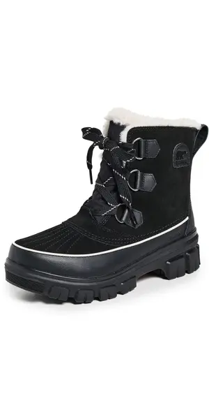 Sorel Tivoli V Boots - Black/fawn