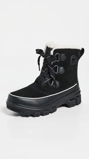 Sorel Tivoli V Boots - Black/fawn