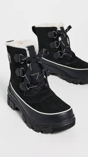 Sorel Tivoli V Boots - Black/fawn