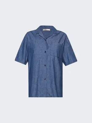 THE ROW Jorge Shirt Indigo