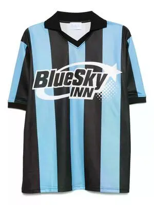 BLUE SKY INN Striped Polo Shirt