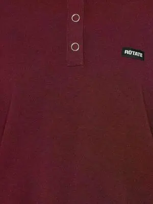 ROTATE BY BIRGER CHRISTENSEN Logo-patch Polo Top