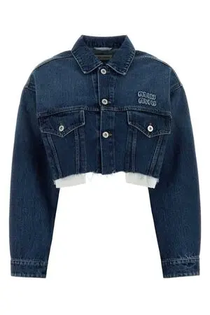 Miu Miu Denim Jacket - Blue