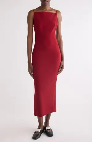 Red Sheath Cocktail Dresses