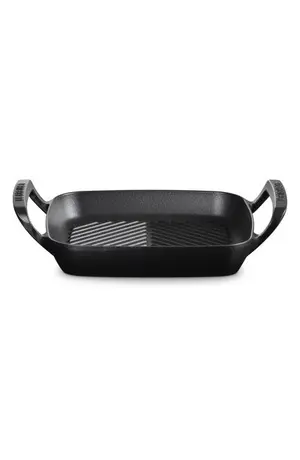 LE CREUSET Alpine Outdoor Grill Pan - Matte Black