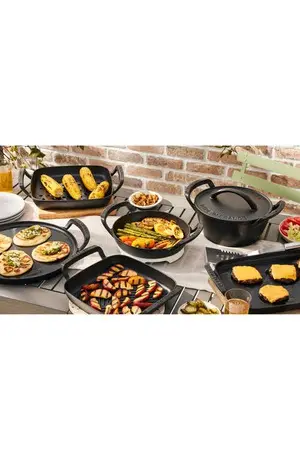 LE CREUSET Alpine Outdoor Grill Pan - Matte Black