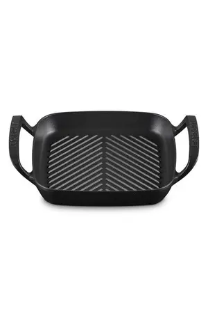 LE CREUSET Alpine Outdoor Grill Pan - Matte Black