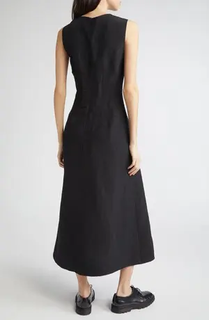 Partow Haley Sleeveless Midi Dress