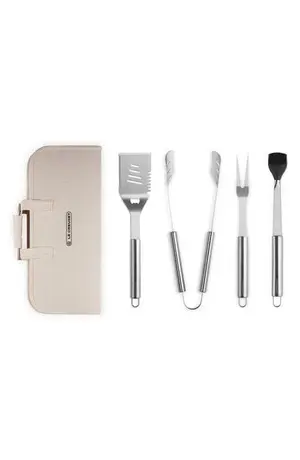 LE CREUSET Outdoor 5-piece Grilling Tools Set - Stainless Steel