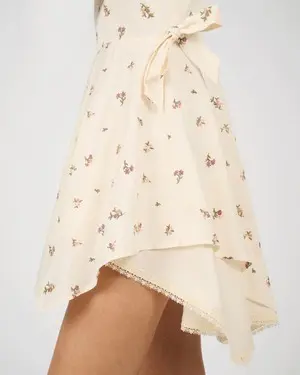 WeWoreWhat Handkerchief Mini Dress