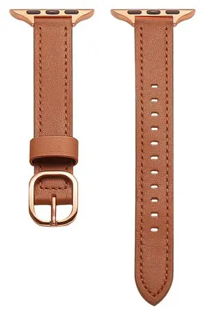 POSH TECH Carmen Leather Apple Watch® Band - Brown