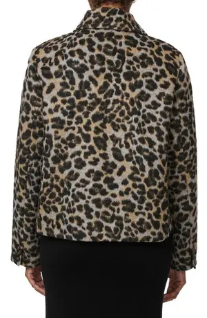 Bernardo Printed Crop Jacket