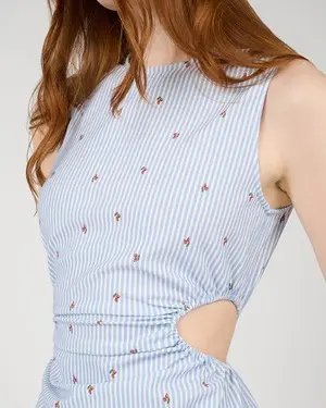 WeWoreWhat Cut Out Mini Dress