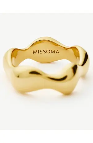 MISSOMA Sculptural Open Ring - Gold
