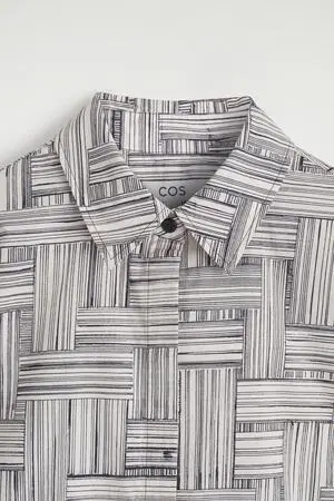 Cos Printed Cotton Shirt
