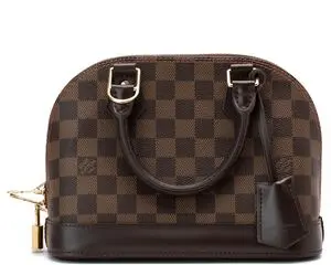 LOUIS VUITTON Alma Damier Ebene Bb - Multicolor