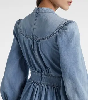 Zimmermann Lucky Denim Midi Dress