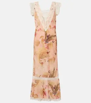 Zimmermann Ascension Floral Cotton Midi Dress