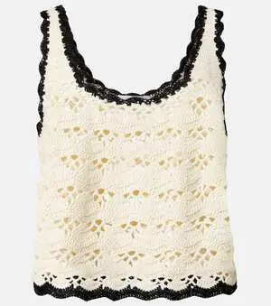 Zimmermann Crochet Camis Tanks For Women