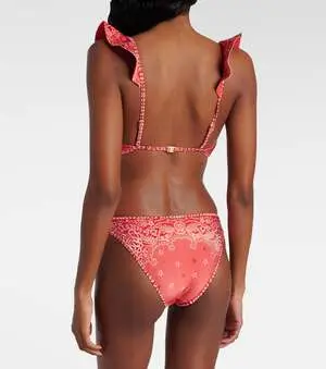 Zimmermann Lucky Ruffled Bikini