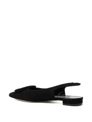 Manolo Blahnik Buckle Slingback Pumps