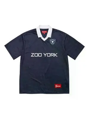 Supreme Zoo York Soccer Jersey T-Shirt - Blue | Editorialist