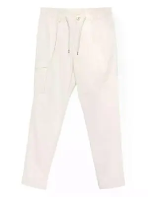 Herno Drawstring Cargo-pocket Trousers - Neutrals