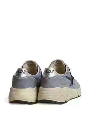 GOLDEN GOOSE Running Sole Star-embellished Sneakers - Blue