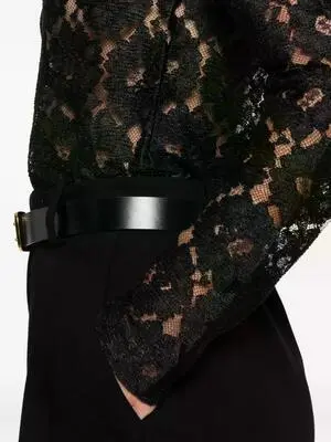 RÓHE Lace Mock-neck T-shirt