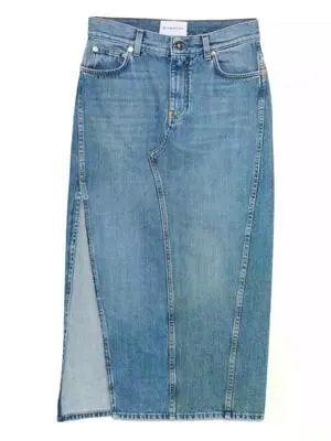 Givenchy Mid-length Denim Skirt - Blue