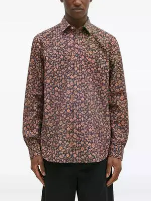 Paul Smith Floral Print Cotton Shirt