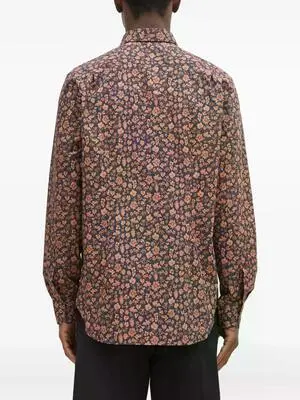 Paul Smith Floral Print Cotton Shirt