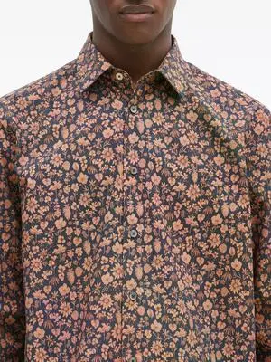Paul Smith Floral Print Cotton Shirt