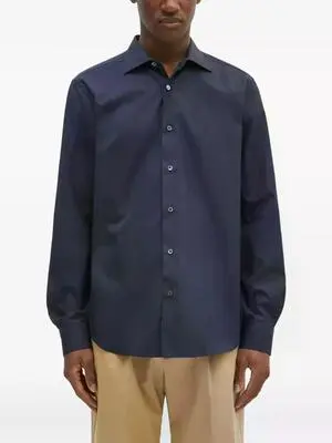 Paul Smith Long-sleeve Cotton Shirt - Blue