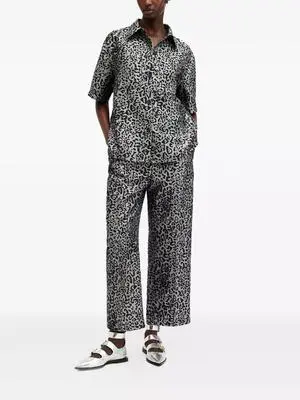 ALLSAINTS Leopard-print Trousers
