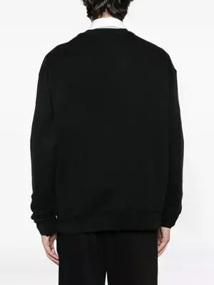 Moschino Embroidered Sweatshirt - Black