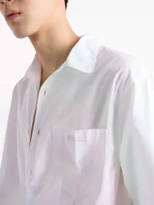 Prada Chest-pocket Buttoned Shirt