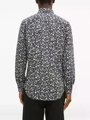 Paul Smith Floral Print Cotton Shirt