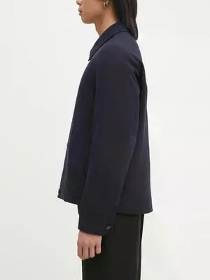 Paul Smith Button-fastening Wool Shirt Jacket