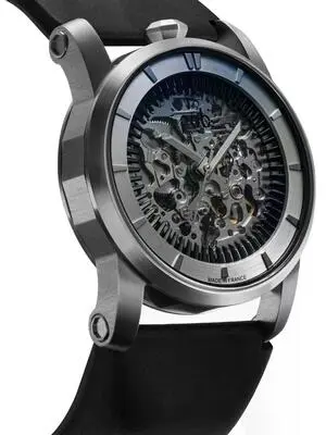 FOB PARIS Skeleton Double Leather 41mm - Multicolour