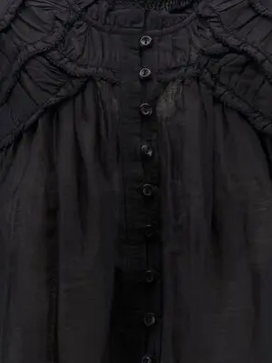Isabel Marant Étoile Ruffled Blouse - Black